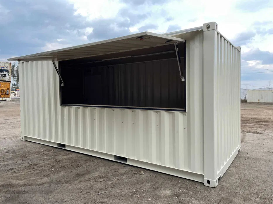 Conteneur de Restauration – 20'DV Transformé – Deux Couleurs Disponibl ...