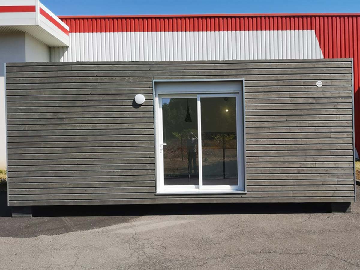 Container aménagé TINY’ T0 CUBE 20 M2 DE CONFORT – STE EMBALLAGE ...